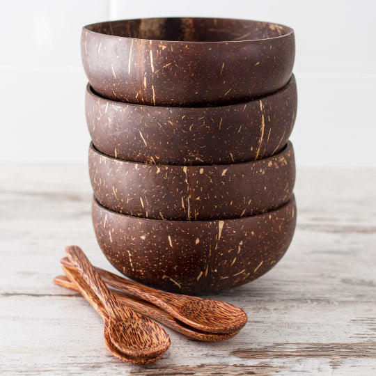 Coconut Bowl Combo for Four - Coconutsy