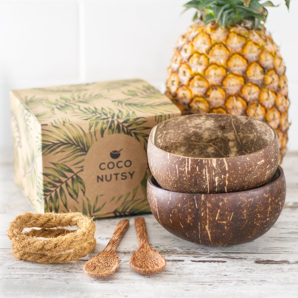 Coconut Bowl Gift Set - Coconutsy